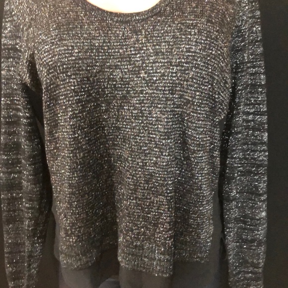Dkny | Tops | Nwt Dkny Metallic Knit Pullover Sweater Top | Poshmark
